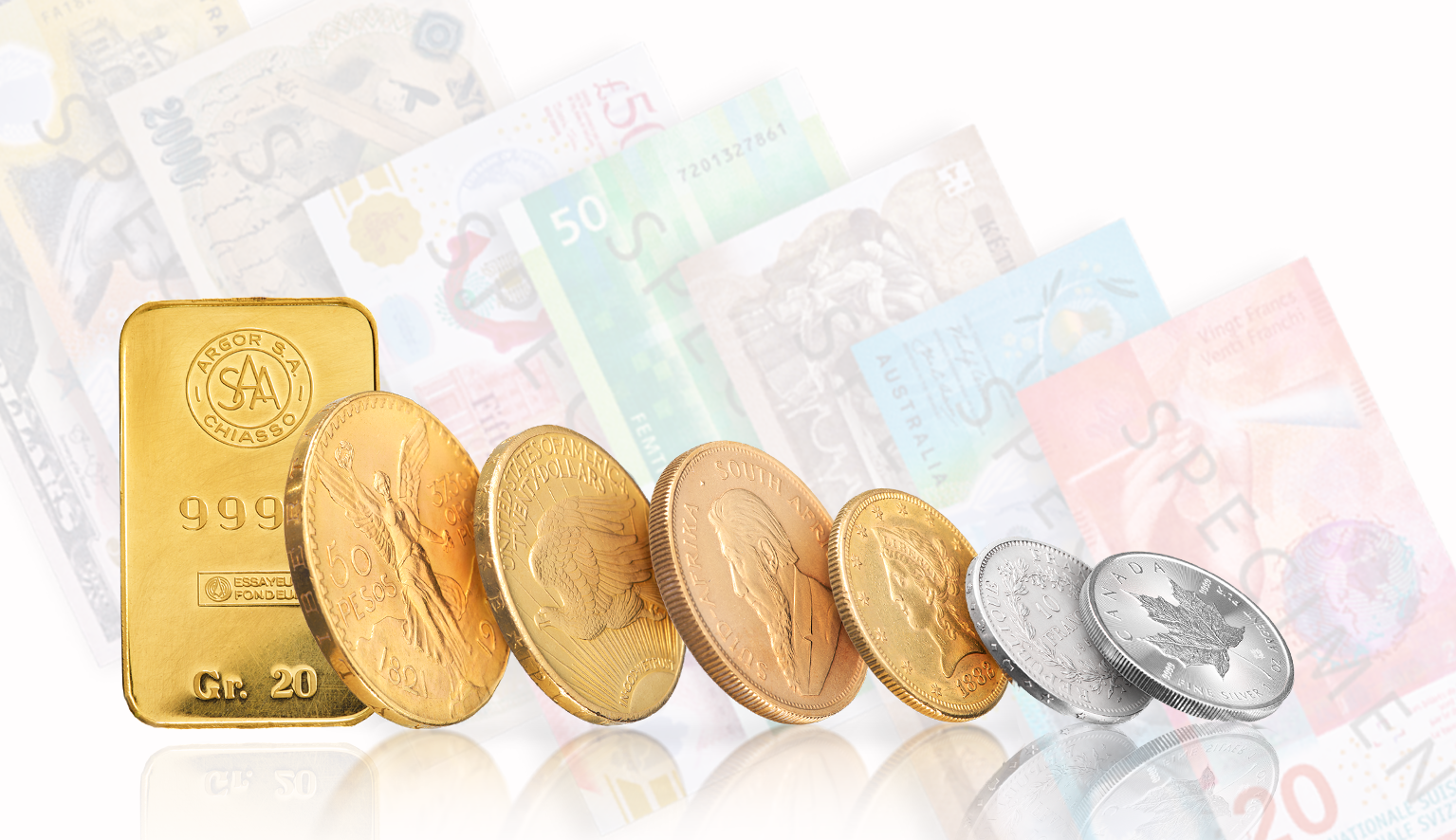 Achat & Vente Lingots Pièces d'or, argent - Change, OR & Argent.